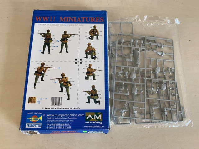 TRUMPETER 00403 1:35 Motorized Regiment (Belgrade 1941) ungebaut und ...