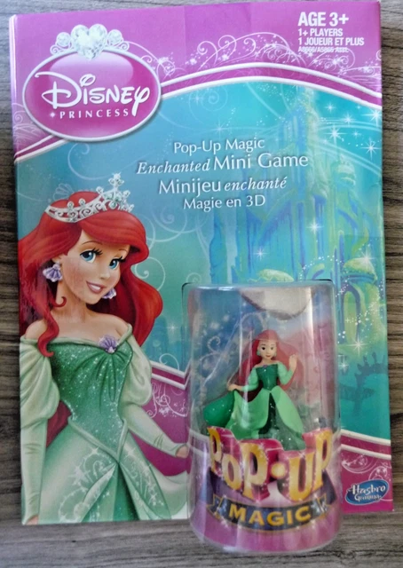 DISNEY PRINCESS POP-UP Magic Enchanted Mini Game Ariel Little Mermaid ...
