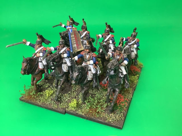 FRENCH NAPOLEONIC HEAVY CAVALRY 1812-1815 - PERRY MINIATURES painted ...