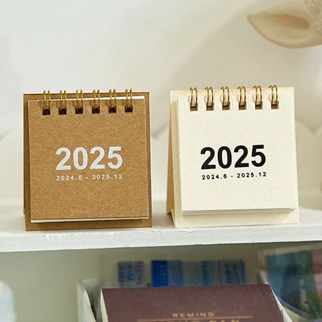 CREATIVE 2024-2025 CALENDAR Standing Flip Calendar From 2024.6 To 2025. ...