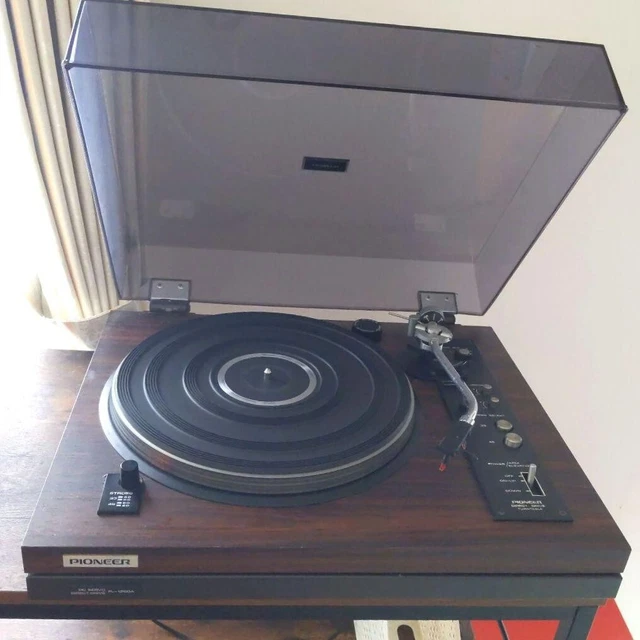 PIONEER PL-1200A DIRECT Drive DD Turntable Vintage Record Player AC100V ...