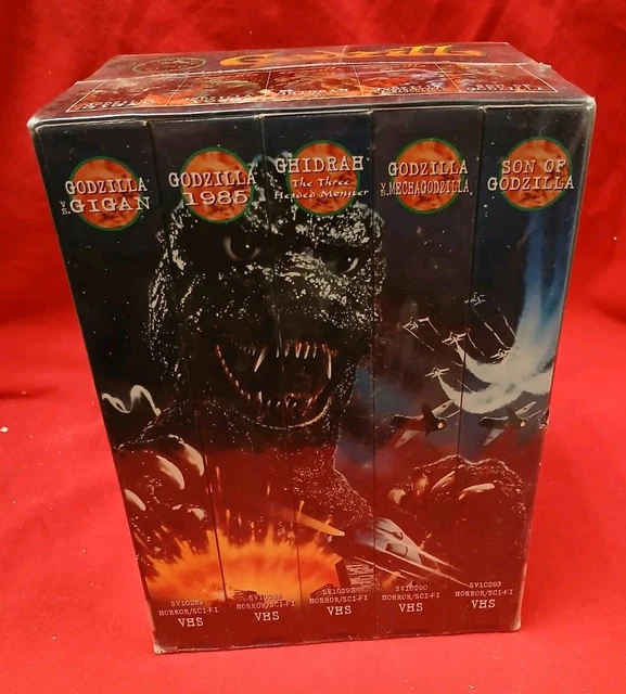 1998 GODZILLA ANCHOR Bay Vhs Box Set Brand New Sealed £88.02 - PicClick UK