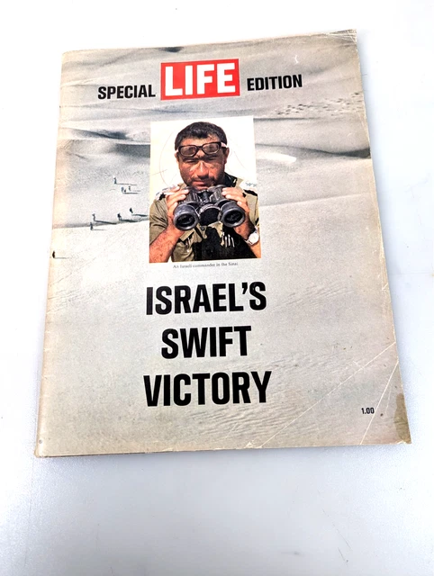 VINTAGE LIFE MAGAZINE 1967 "Israel's Swift Victory" Special Edition ...