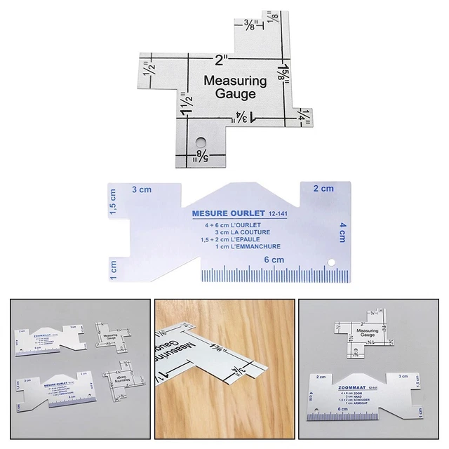 JAUGE D' PAISSEUR PR CISE et facile utiliser parfaite pour la courtepointe EUR 6,24 - PicClick FR