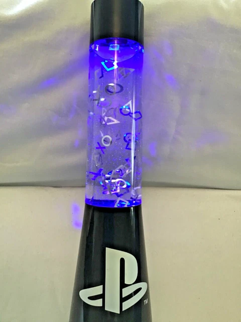 OFFICIAL PLAYSTATION ICON Flow Lava Lamp Light Up With Playstation ...