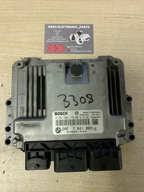 MINI COOPER S Turbo Engine Control Unit Ecu 7641003 0261S04158 Dme £189 ...