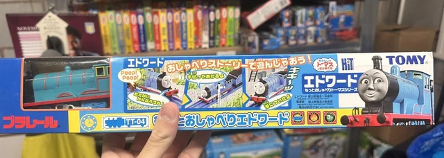 TOMY PLARAIL TALKING TS-02 Edward Thomas The Tank Engine Super Rare £ ...