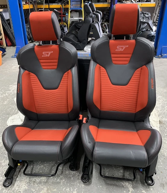 FORD FIESTA ST180 Mk7.5 Recaro Interior Car Seats Set Half Leather 2013 ...