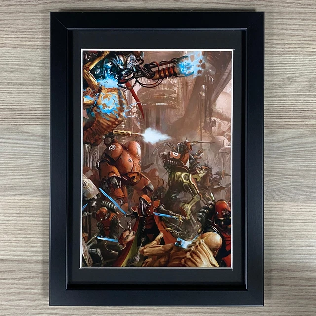 ADEPTUS MECHANICUS FRAMED Art Astartes Tech-Priest Skitarii Warhammer ...
