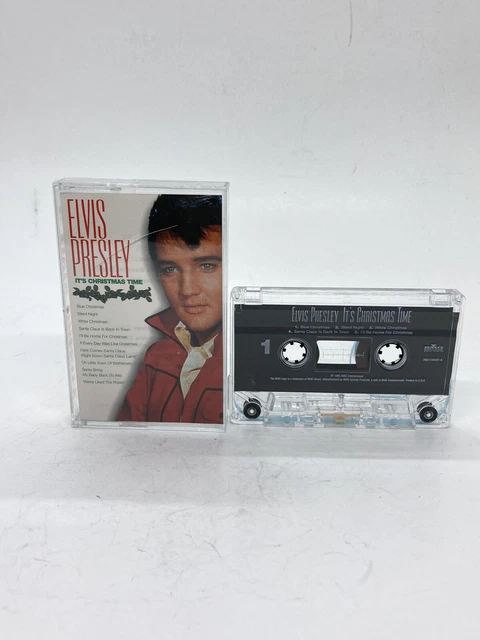 ELVIS PRESLEY IT'S Christmas Time Cassette Tape BMG Records 3 £5.35 ...