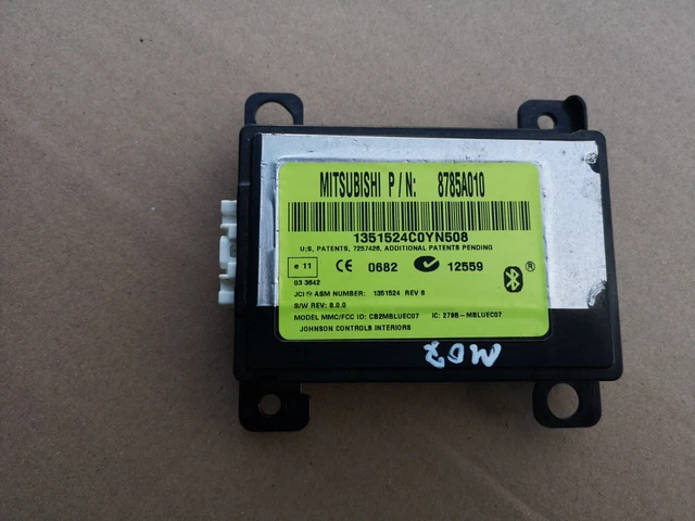 MITSUBISHI OUTLANDER 2.2 DiD 2010 BLUETOOTH CONTROL MODULE ECU UNIT ...