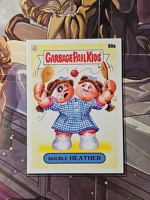 60A DOUBLE HEATHER 2024 GPK Garbage Pail Kids 1 Kids at Play PADDLE ...