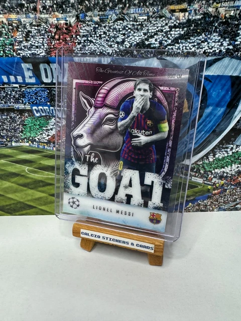 TOPPS MATCH ATTAX EXTRA 2024/25 2025 Lionel Messi The Goat Rare Card LM ...