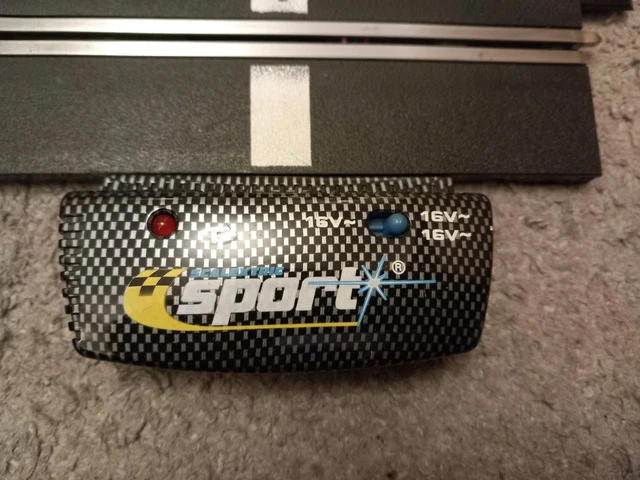 SCALEXTRIC ELECTRIC LAP Counter And Power Base Tested Perfect Carbon ...