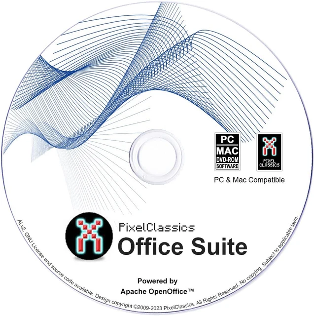 OFFICE SUITE 2025 on CD DVD Disc Compatible with Microsoft Office 2024 ...