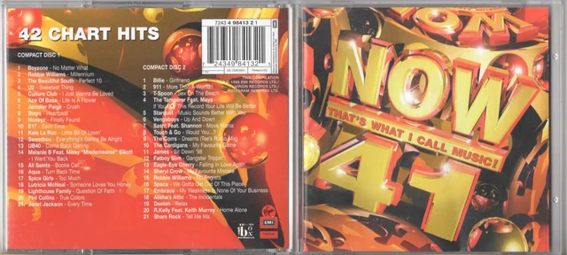 NOW THAT'S WHAT I CALL MUSIC 41 - 2 x CD Album (1998) *FRAIS DE PORT ...
