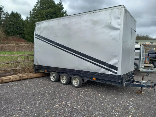 IFOR WILLIAMS TRI Axle Box Trailer £4,680.00 - PicClick UK