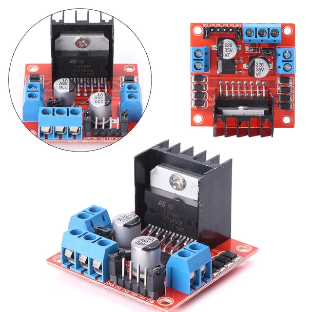 DUAL H BRIDGE DC Stepper Motor Drive Controller Board Module For ...