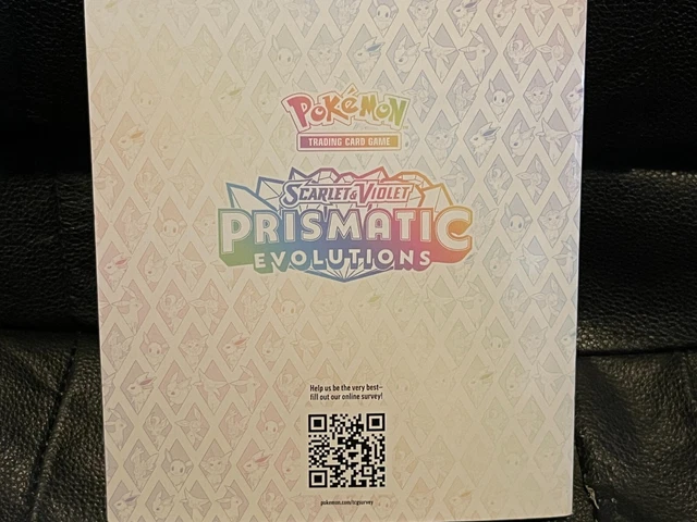POKEMON TCG PRISMATIC Evolutions ETB Player's Guide Manual Book $3.56 - PicClick CA