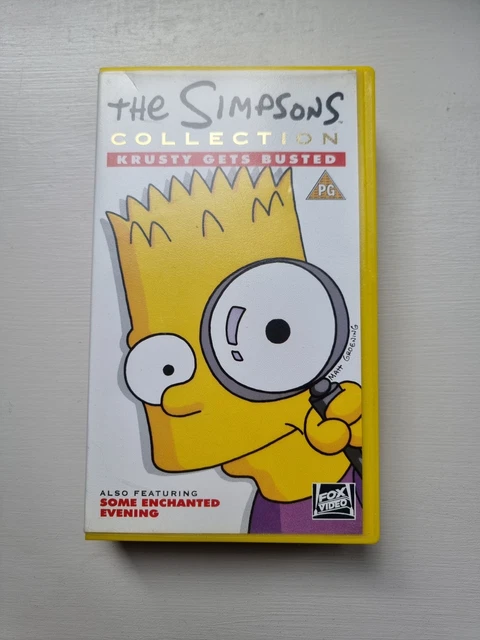 THE SIMPSONS COLLECTION Krusty Gets Busted (VHS/SH, 1993) £16.31 ...