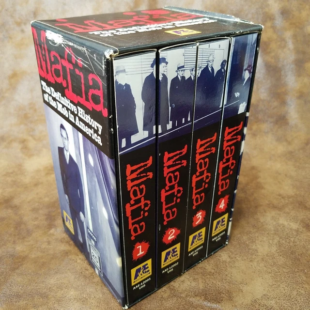 MAFIA - THE History of the Mob in America - Complete Set (VHS, 1994, 4 ...