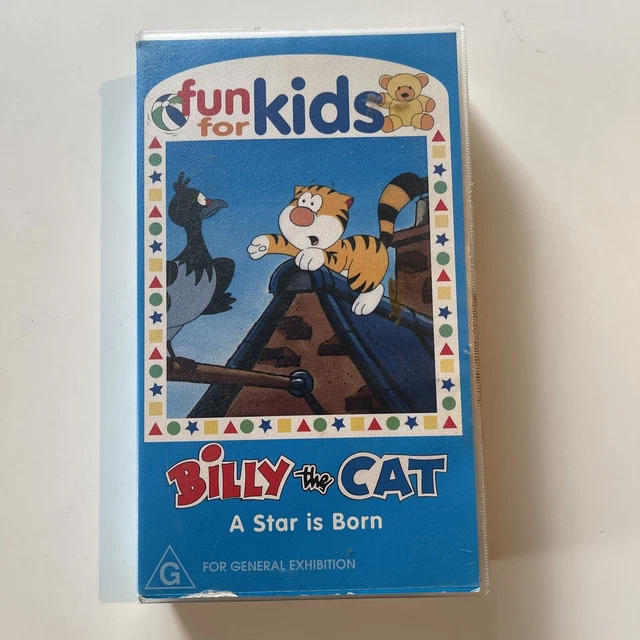 BILLY THE CAT VHS Video Tape 2000 Rare ABC Kids A Star Is Born $26.97 ...