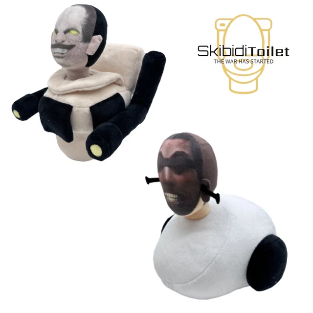 SKIBIDI TOILET PLUSH Toy Super Soft And Cute Perfect For Teens And ...