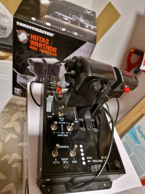 THRUSTMASTER HOTAS WARTHOG Dual Throttle Flugsimulator-Controller für ...