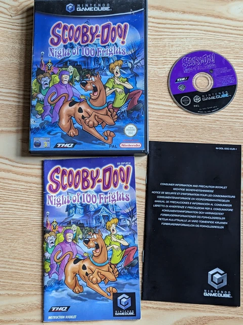 NINTENDO GAMECUBE - scooby doo night of 100 frights - 100% complete £9. ...