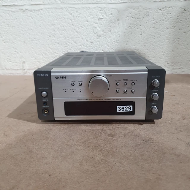 DENON UDRA-M7 SILVER 65W Personal Component System Stereo Integrated ...