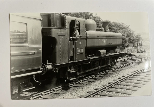 RAILWAY LOCOMOTIVE PHOTOGRAPH- Hengoed Station - A843 £3.50 - PicClick UK