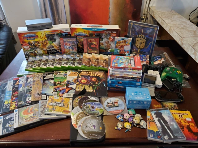 HUGE VIDEO GAME Collection Rare Pokemon Distribution Sega CD Halo Wii ...