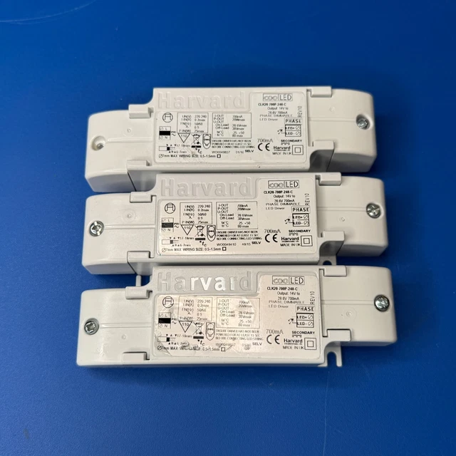 HARVARD COOL LED CLK700P-240-C 700mA 20W Phase Cut dimmable LED drivers ...