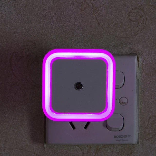 LED NIGHT LIGHT Intelligent Light Control Bedside Lamp Corridor Light ...
