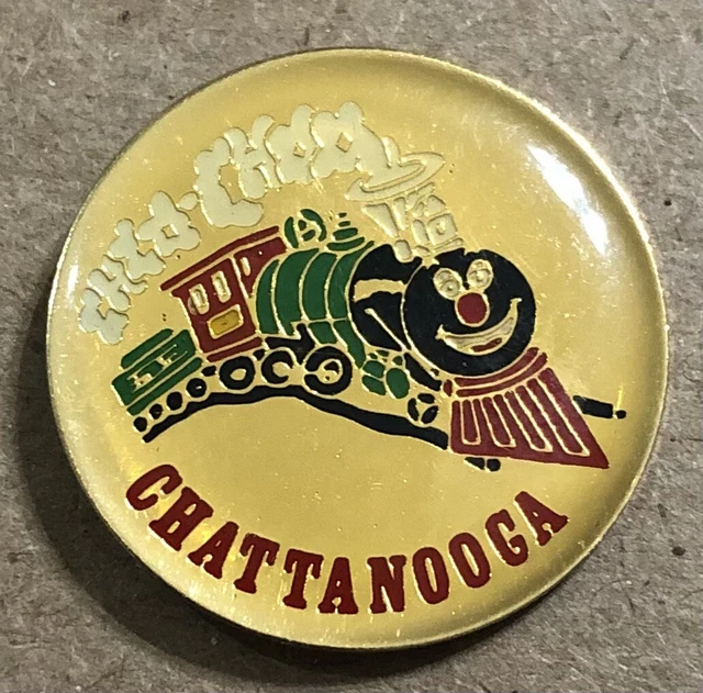 VINTAGE CHATTANOOGA CHOO Choo Train Metal Lapel Pin EUC $8.00 - PicClick