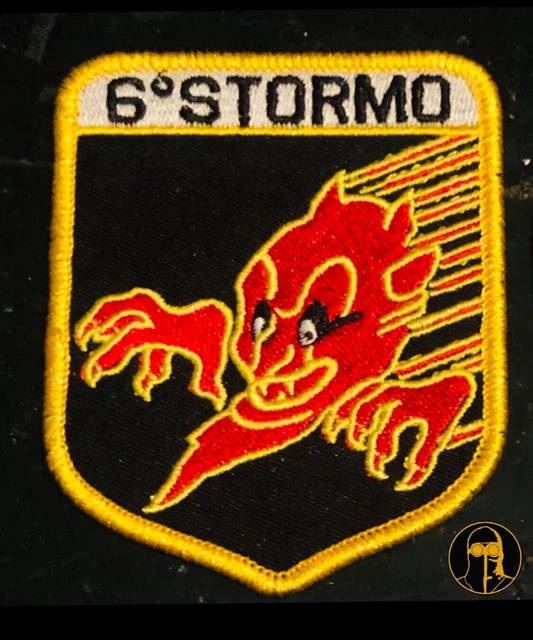 PATCH MILITARE 6º Stormo Aeronautica Militare Esercito Italiano Adesivi Omaggio EUR 12,00 ...