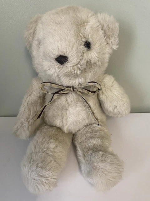 MOTHERCARE TEDDY BEAR Vintage Made In Korea Cream Beige Collectible 15 ...