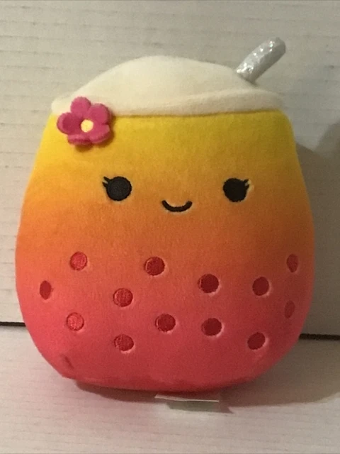 SQUISHMALLOWS BERGIT THE Bubble Tea Boba Drink 5” New squishmallow £24. ...