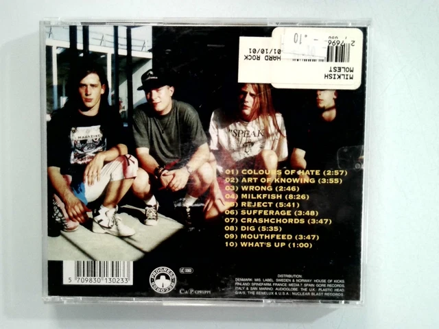 MOLEST MILKFISH CD Hard Rock Progress Records 1999 Album $23.39 ...