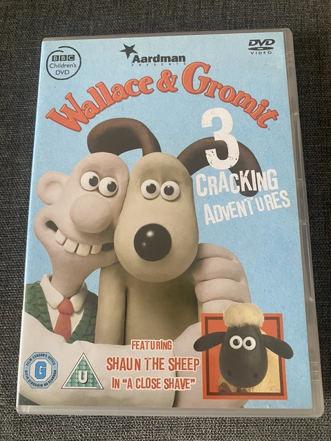 WALLACE AND GROMIT: Three Cracking Adventures DVD, Aardman Animations ...