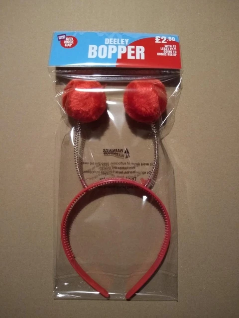 COMIC RELIEF 2024 Red Nose Day Deeley Bopper 2019 Variant Collectible ...