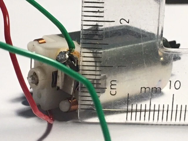 LOT OF 4 NOS mabuchi slot car motor 1/24 1/32 8 T pinion gear New Old ...