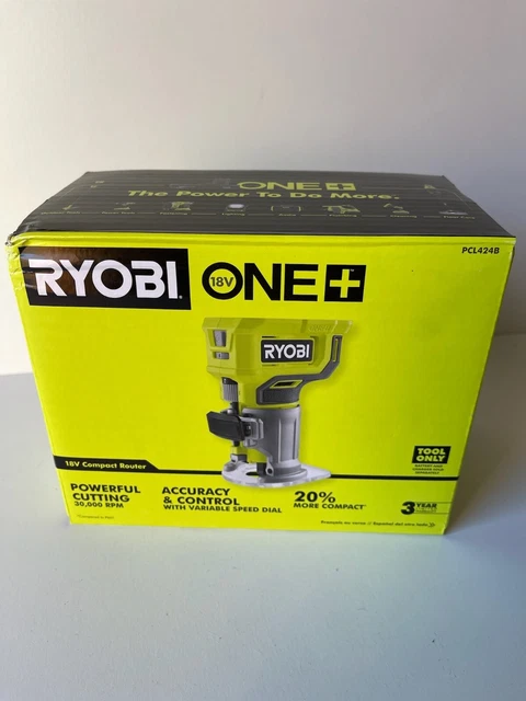 RYOBI ONE+ 18 Volt Fixed Base Trim Router 87 £82.00 - PicClick UK