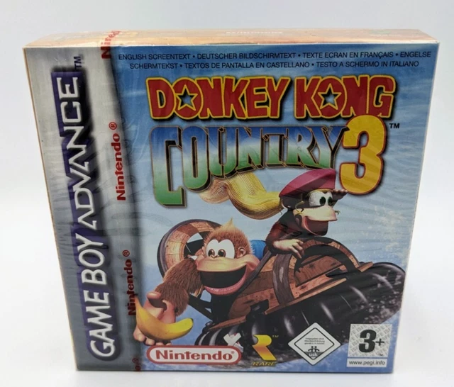 DONKEY KONG COUNTRY 3 - Game Boy Advance - Gba - Nuovo - Pal ...