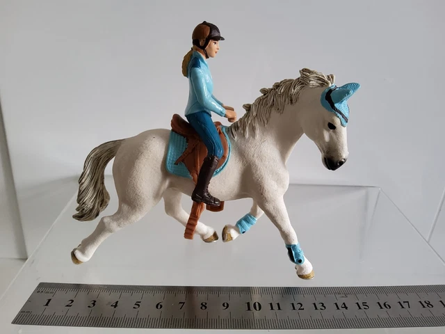 SCHLEICH HORSE 42111 Hanoverian Mare Tournament Rider Dressage Retired ...