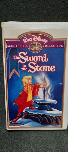 WALT DISNEY'S -VHS-ANIMATED Family Movie = The Sword In The Stone ...