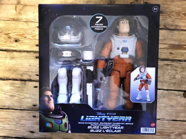 DISNEY PIXAR BUZZ Lightyear Space Ranger Gear 12" Action Figure with ...