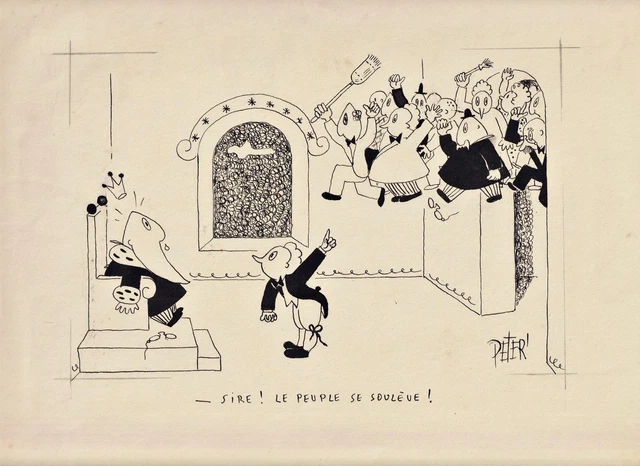 UPRISING UPRISING REVOLT Cartoon Cartoon Drawing Drawing Drawing Peter ...