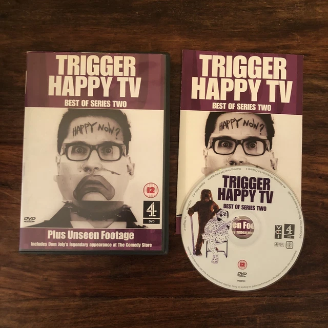 TRIGGER HAPPY TV Best of Series Two Unseen Footage DVD Channel 4 £3.99 ...