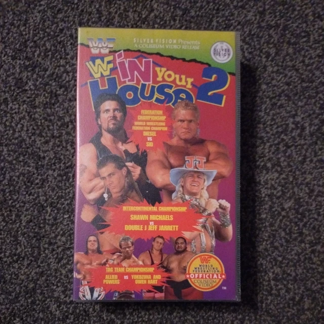 WWF - IN Your House 2 (VHS, 1995) £7.99 - PicClick UK